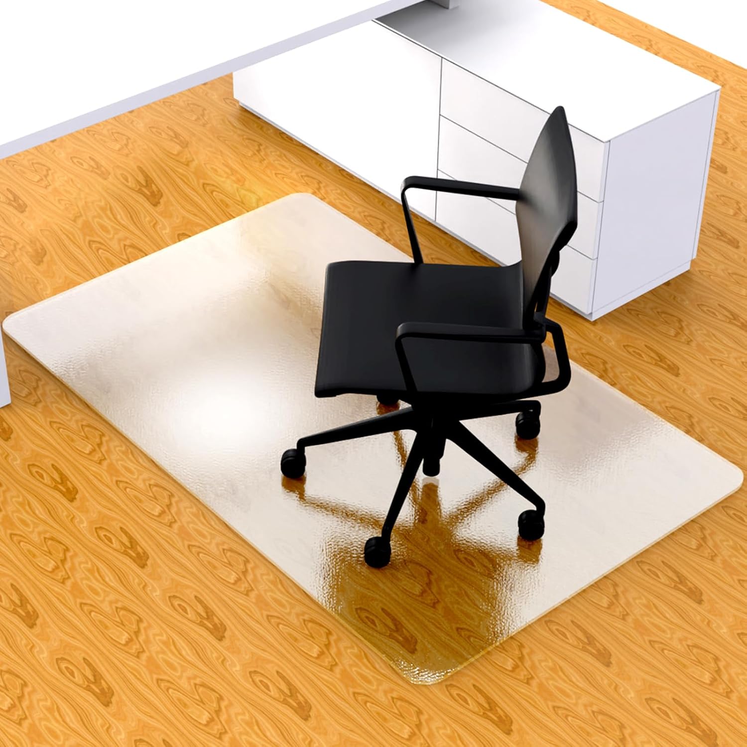 Amazon.com: Demiwise Office Chair Mat for Carpet, 36" x 48" Clear Desk ...