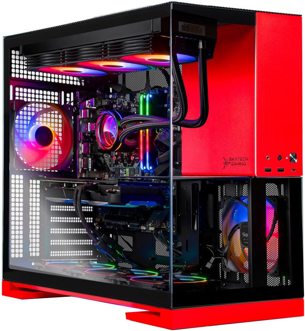 Amazon.com: Skytech Gaming Viper Gaming PC, AMD Ryzen 7 9800X3D 4.7GHz ...