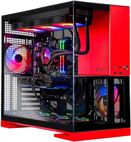 Amazon.com: Skytech Gaming Viper Gaming PC, AMD Ryzen 7 9800X3D 4.7GHz ...