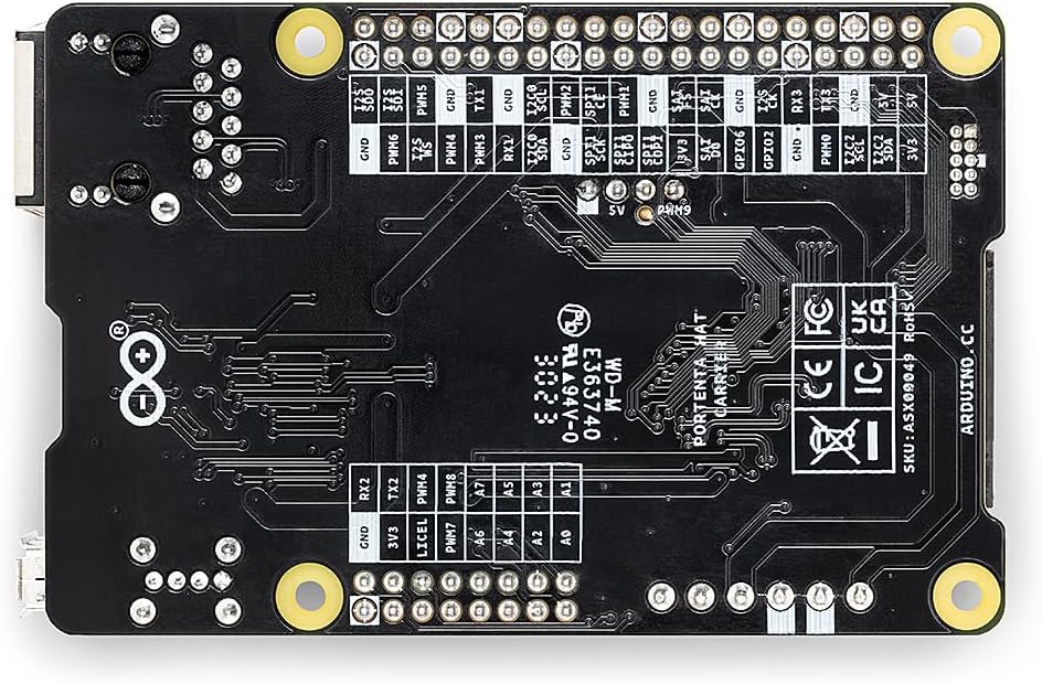 Arduino Portenta Hat Carrier Asx00049 Can Ethernet Microsd Usb