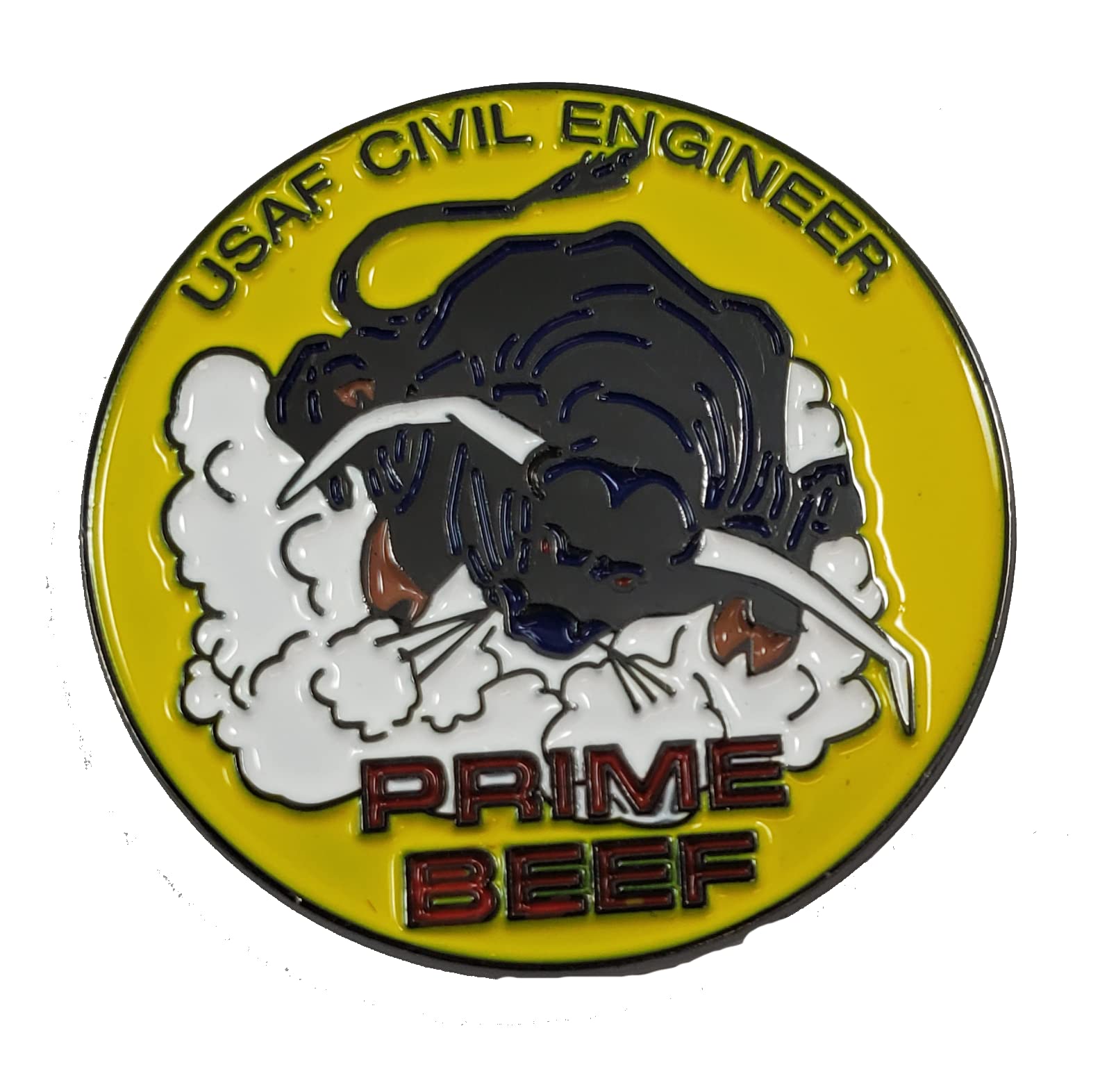 Amazon.com: HnP USAF Civil Engineer Prime Beef Pin - Veteran Owned ...