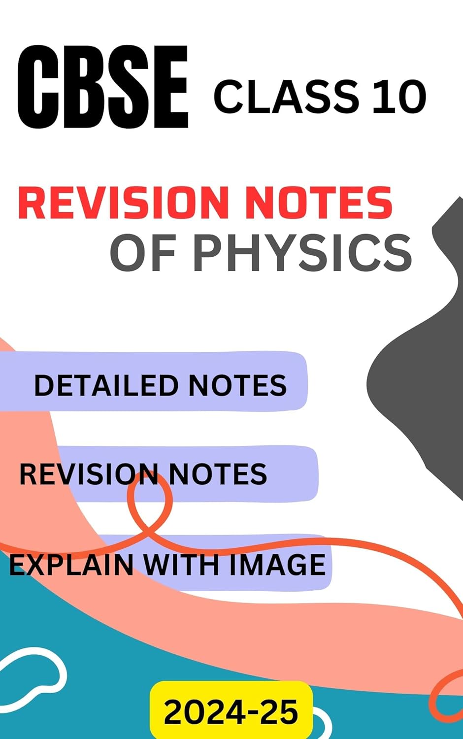 CBSE CLASS 10 PHYSICS NOTES (2024-25) : REVISION NOTES FOR CLASS 10 ...