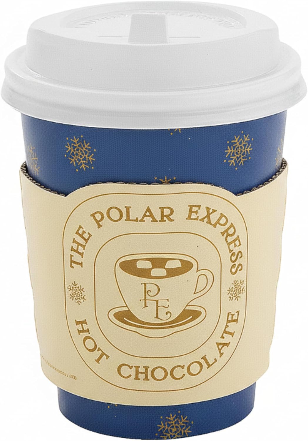 Amazon.com: Tree Treasures 24pk Polar Express Hot Chocolate Cups with ...
