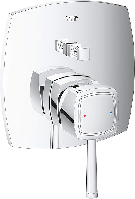 Grohe 24067000 Single-Lever Shower Mixer Tap - Chrome, 24068000 ...