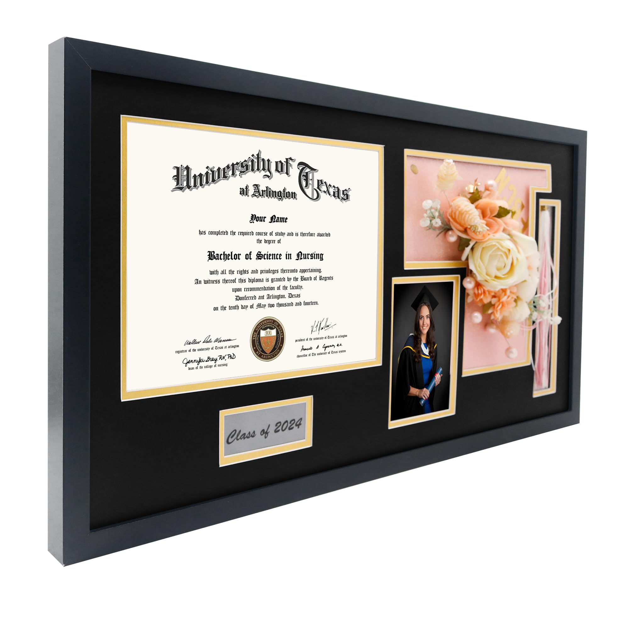 Snapklik.com : GraduationMall Graduation Shadow Box Frame For 85x11 ...