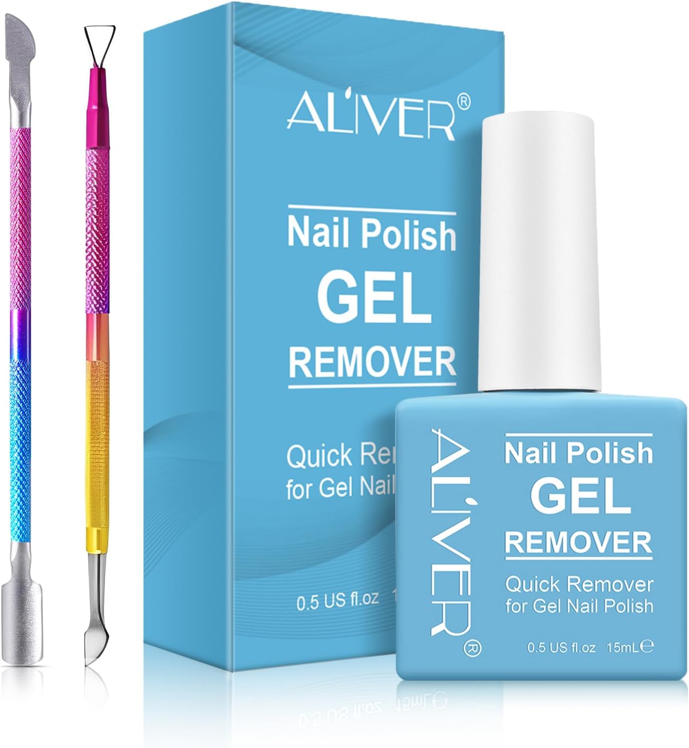 Amazon.com : Nail Polish Remover, (3PCS) Gel Nail Polish Remover ...