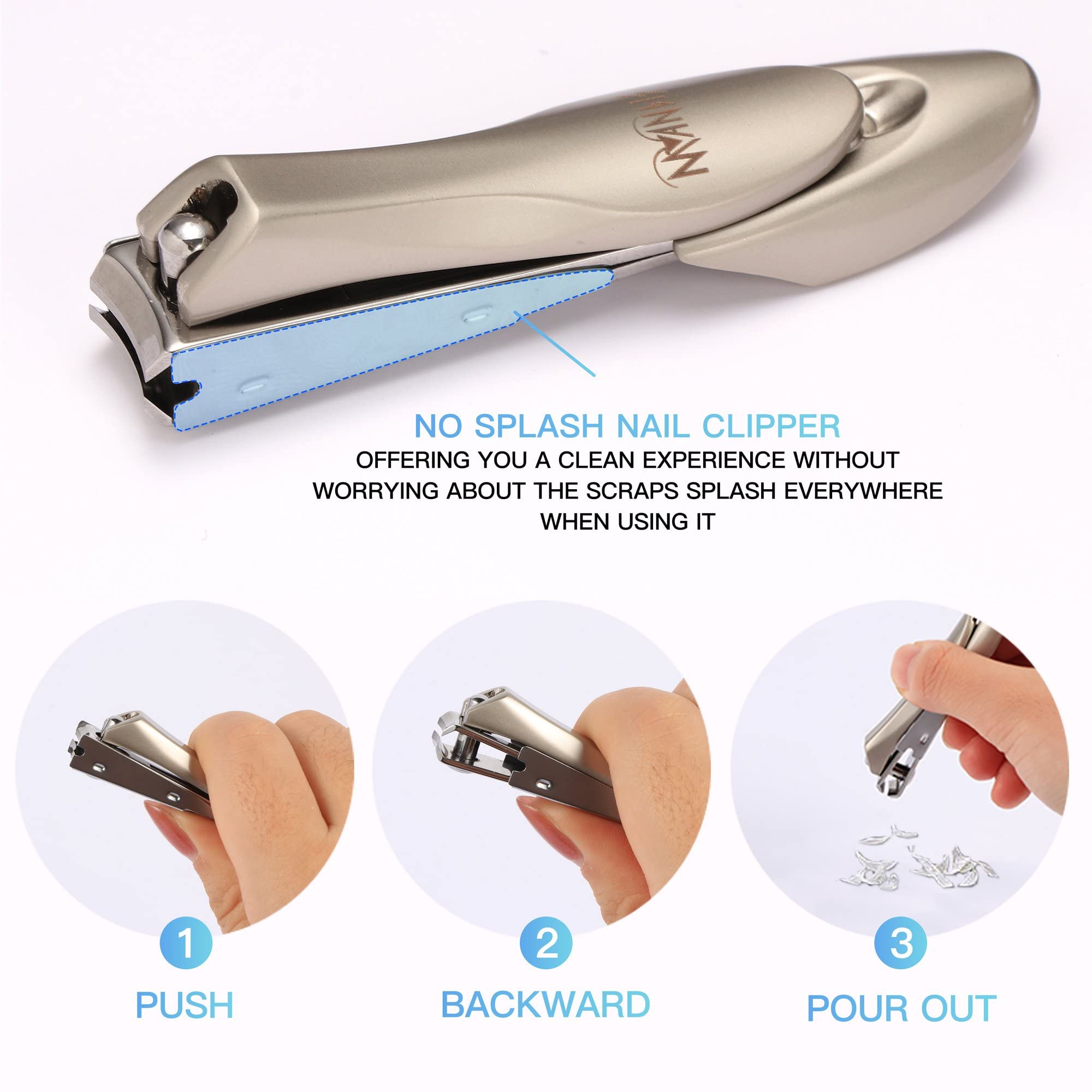Snapklik.com : Nail Clipper, Fingernail Clipper, Toenail Clipper, Heavy ...