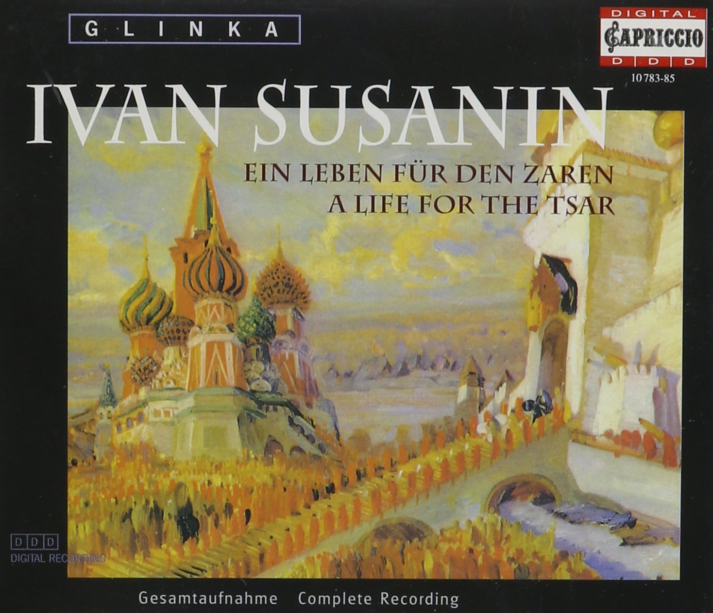 Ivan Susanin-Complete Opera: Glinka, M.: Amazon.fr: CD et Vinyles}