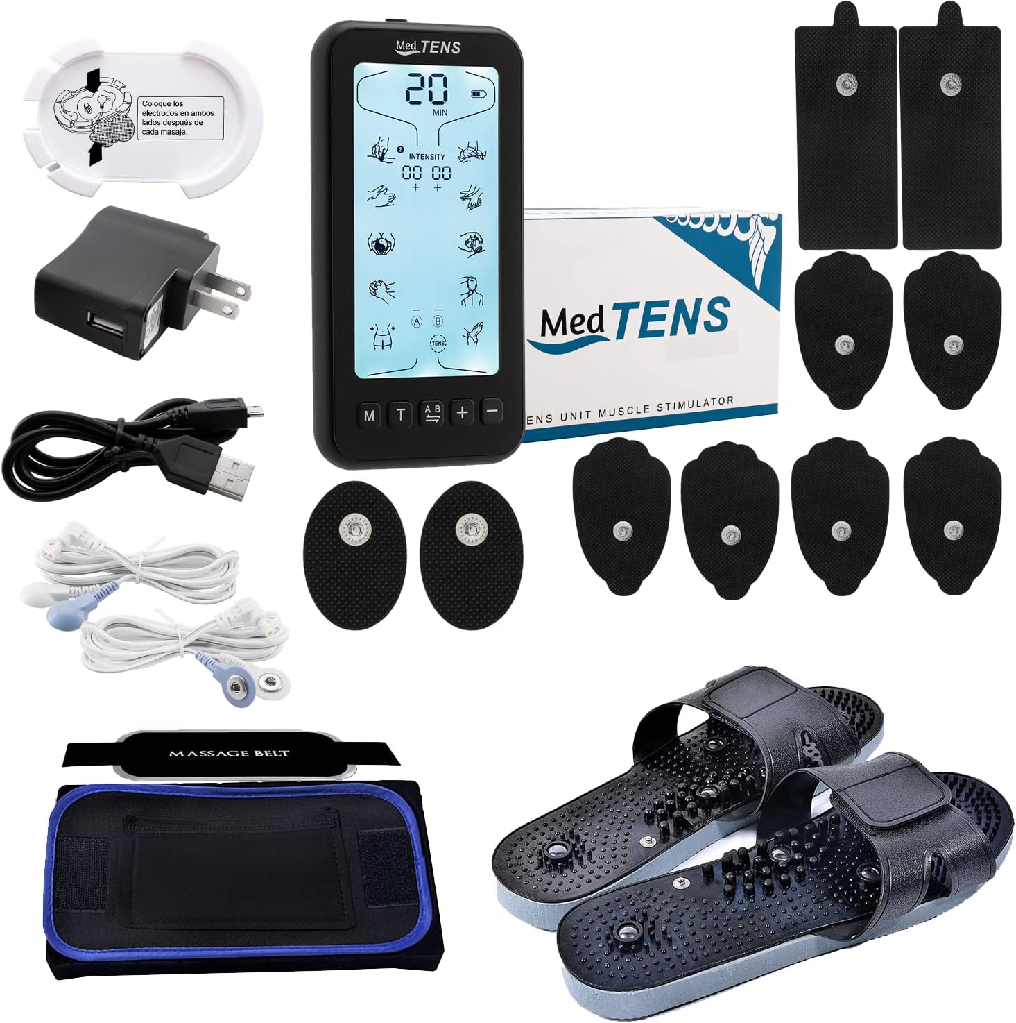 Amazon.com: Tens Unit Replacement Electrode Patches Pads Holder ...