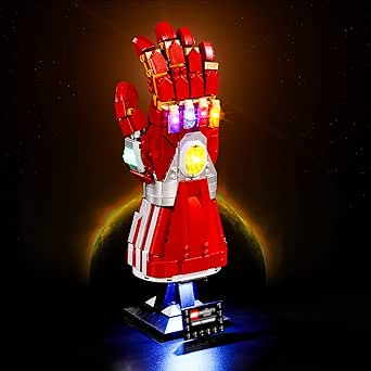 Vaodest LED Light for Lego Marvel Nano Gauntlet 76223 Building Kit ...