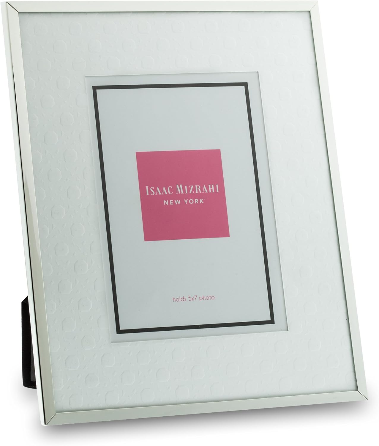 Amazon.com - Isaac Mizrahi Photo Frame, 5 by 7-Inch, Caning Embossed ...