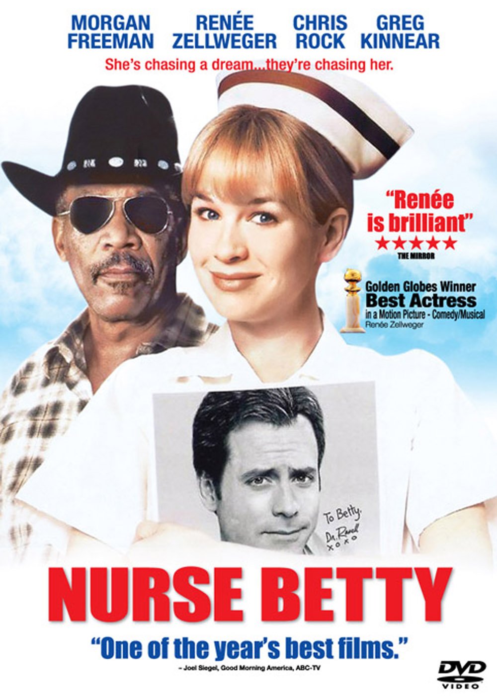 Nurse Betty [2000] Renée Zellweger, Morgan Freeman, Chris Rock DVD ...