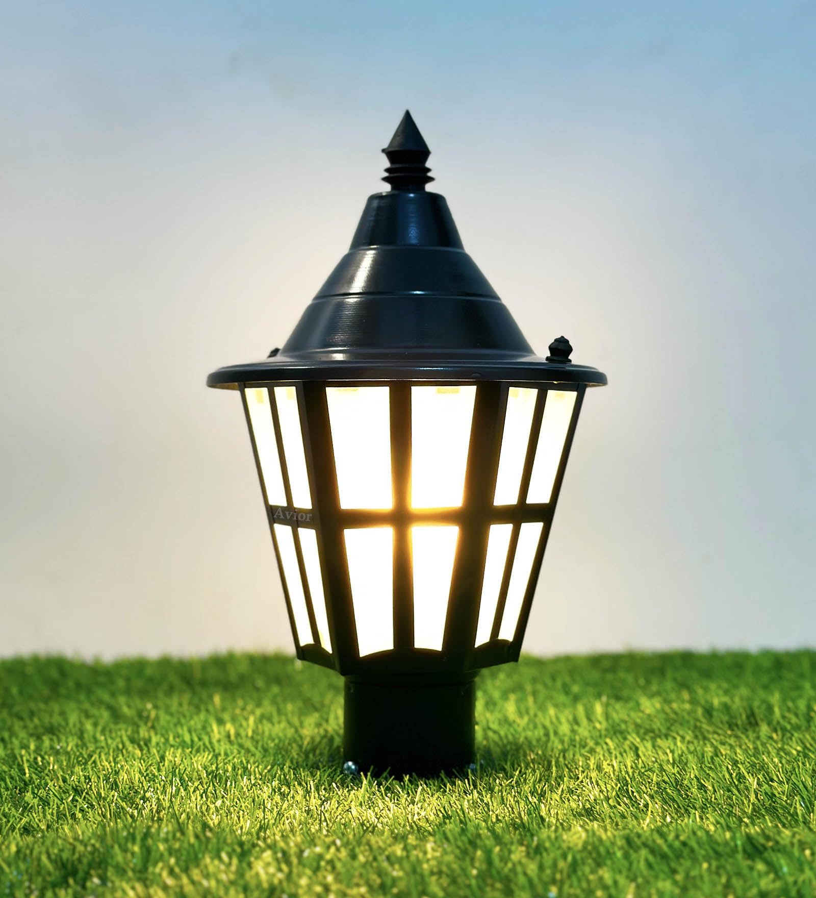 Lyse Décor Metal Decorative Outdoor Gate Light, Gate Lamps. Boundary ...