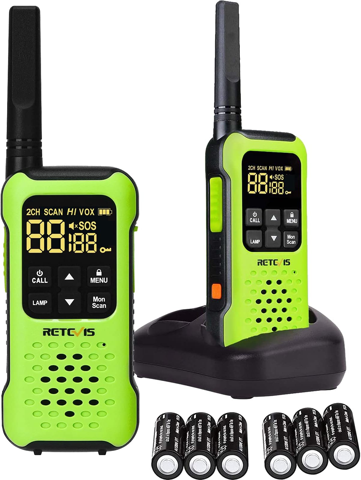 Retevis RT649P Walkie Talkies, IP67 Waterproof, Floating Rechargeable ...