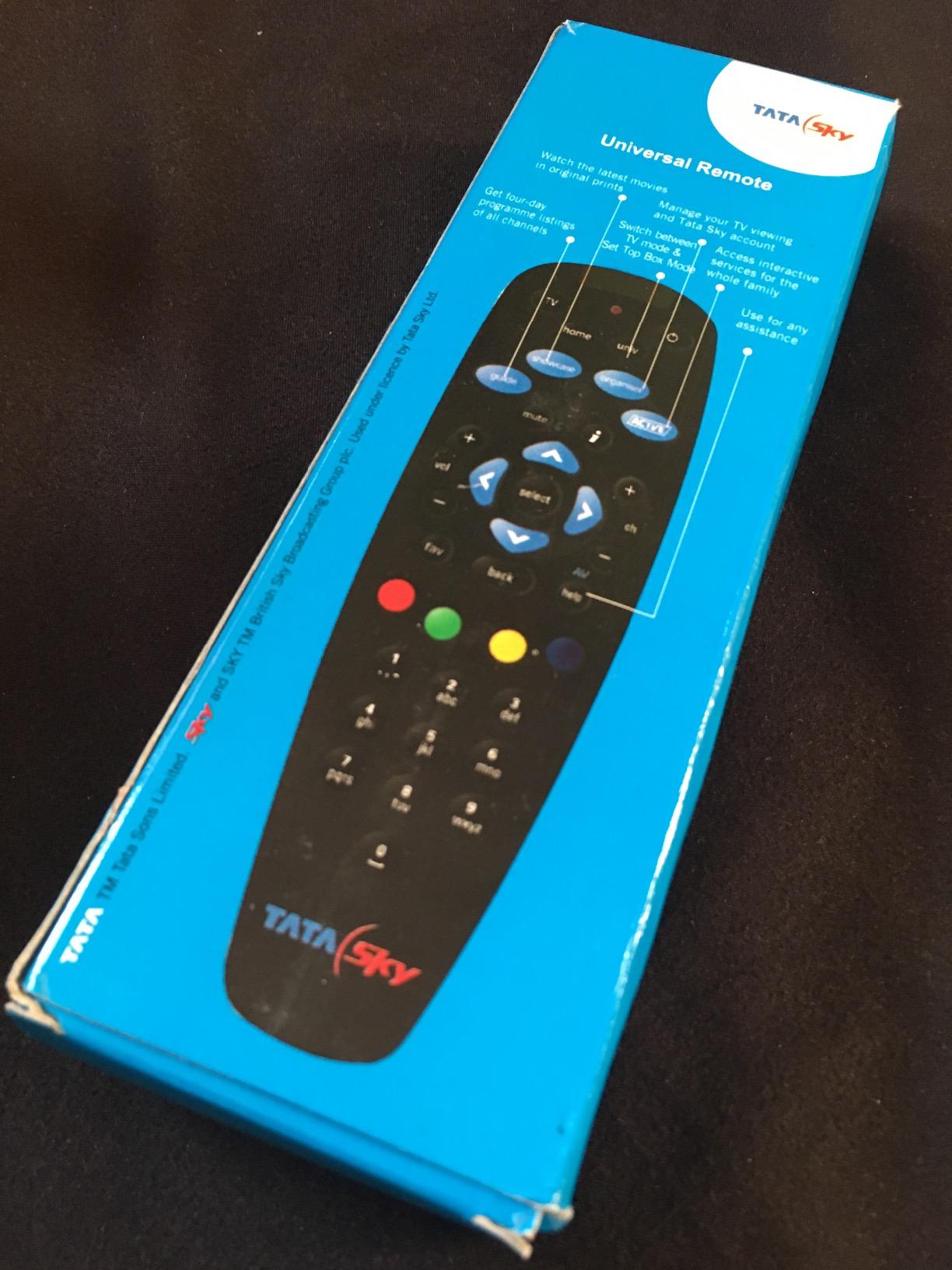 Buy Tata Sky Universal Remote Fully Compatible Online at Low Prices in ...