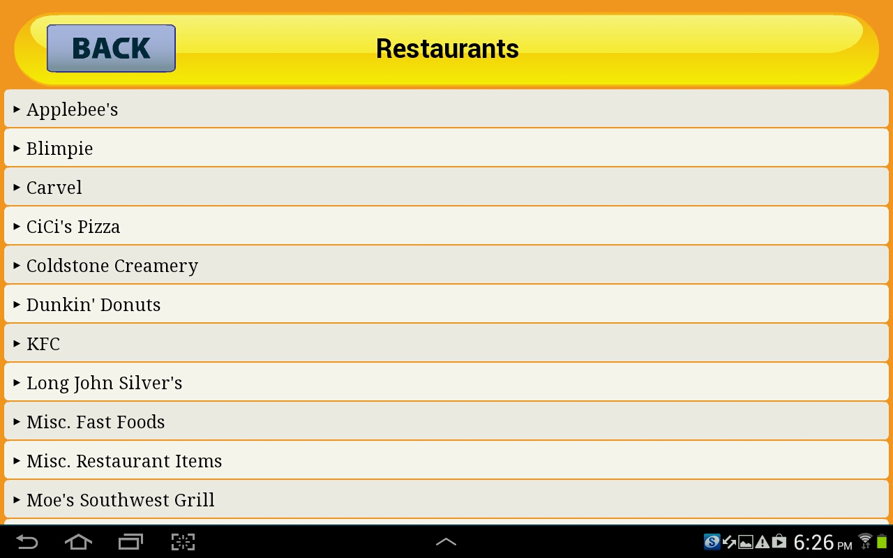 Quick Check Food Facts - App on Amazon Appstore