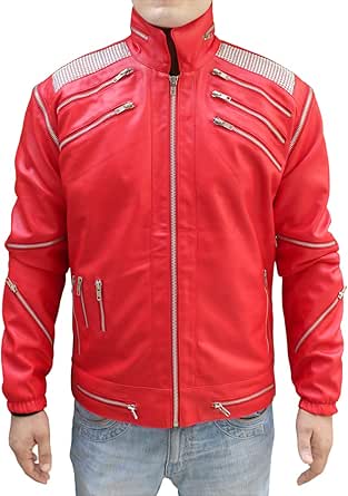 Amazon.com: Red Zipper Jacket Costume : Clothing, Shoes & Jewelry