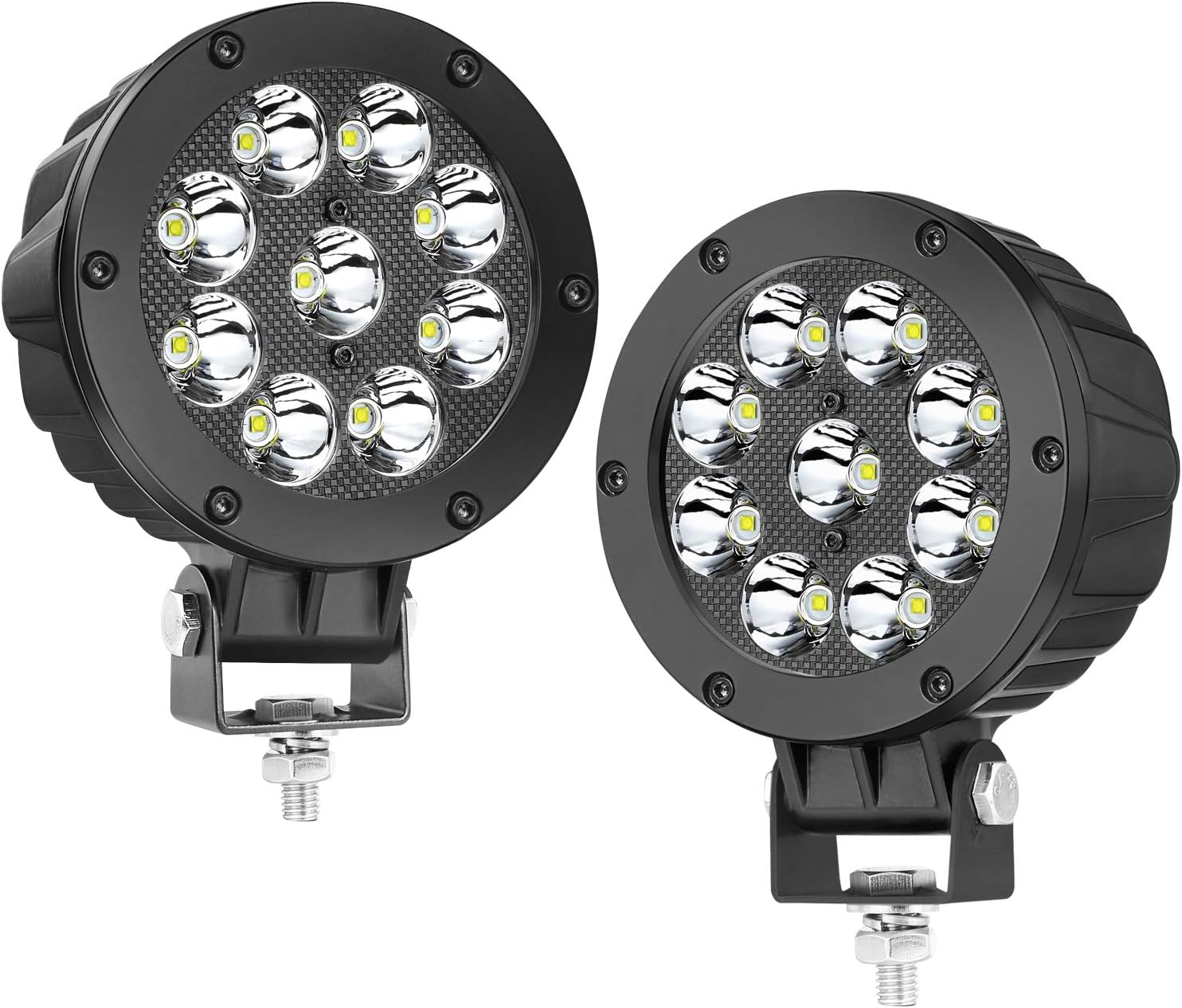 Amazon.com: AKD Part 5 Inch Round LED Offroad Lights 90W Spot CREE LED ...
