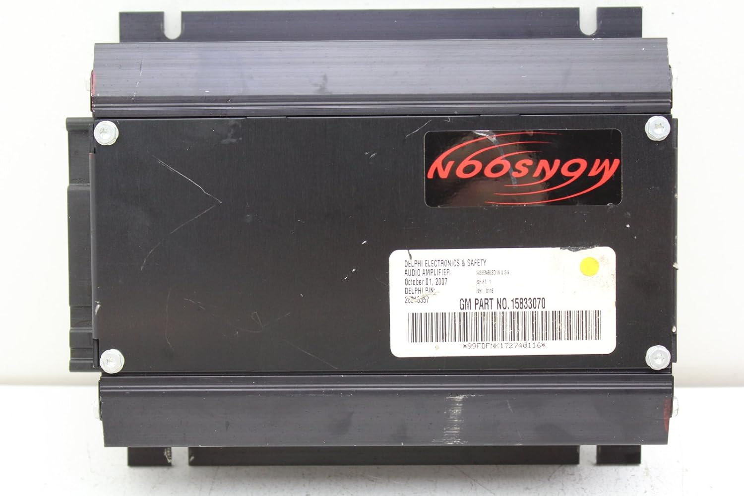 06 – 10 – Pontiac G6 15833070 Monsoon de audio de radio amplificador ...