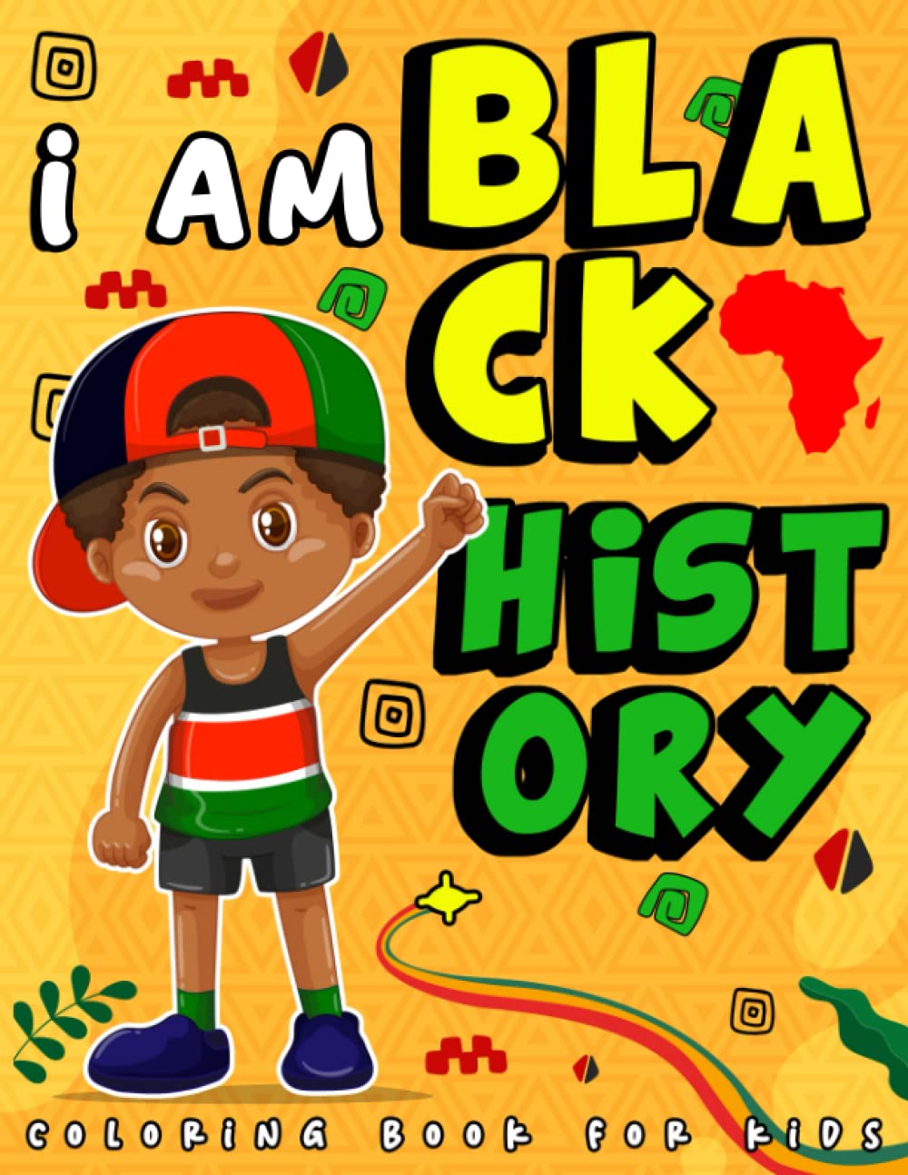 Buy I'm Black History Month: Fun Black History Month Coloring Book For ...