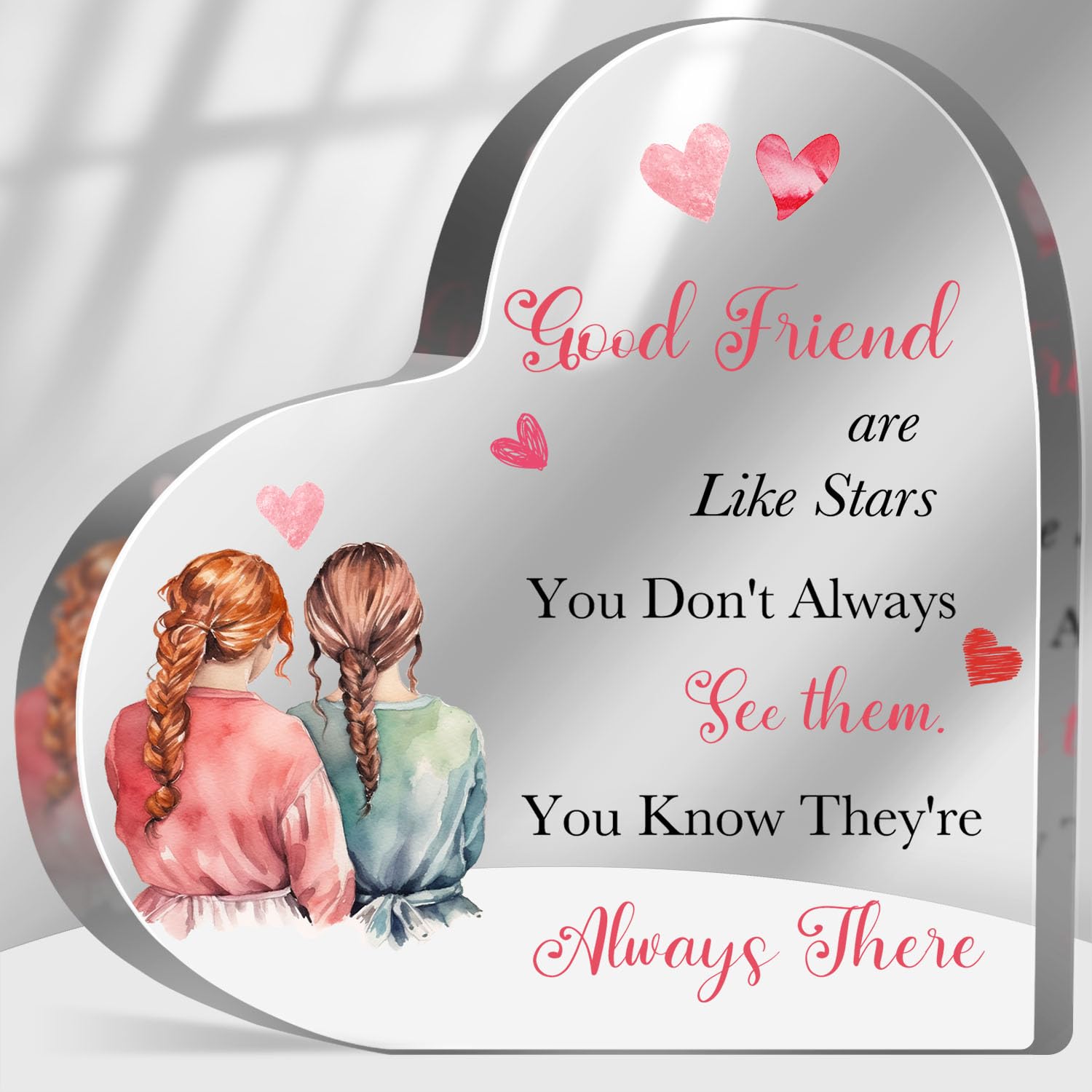 Amazon.com: Gifts for Friends Female Friendship Keepsake Acrylic for ...