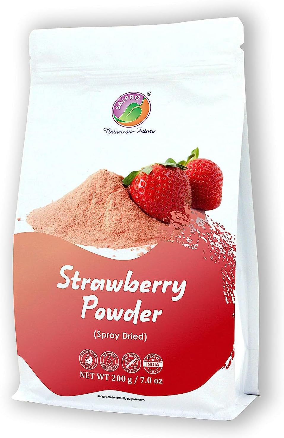 Amazon.com: SS Eatery Harvest Strawberry Fruit Powder, 200 gm ...