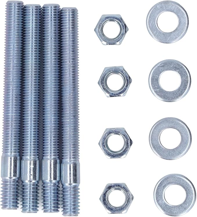 Amazon.com: Carburetor Studs Kit, 3.5in Car Carburetor Studs Set Metal ...