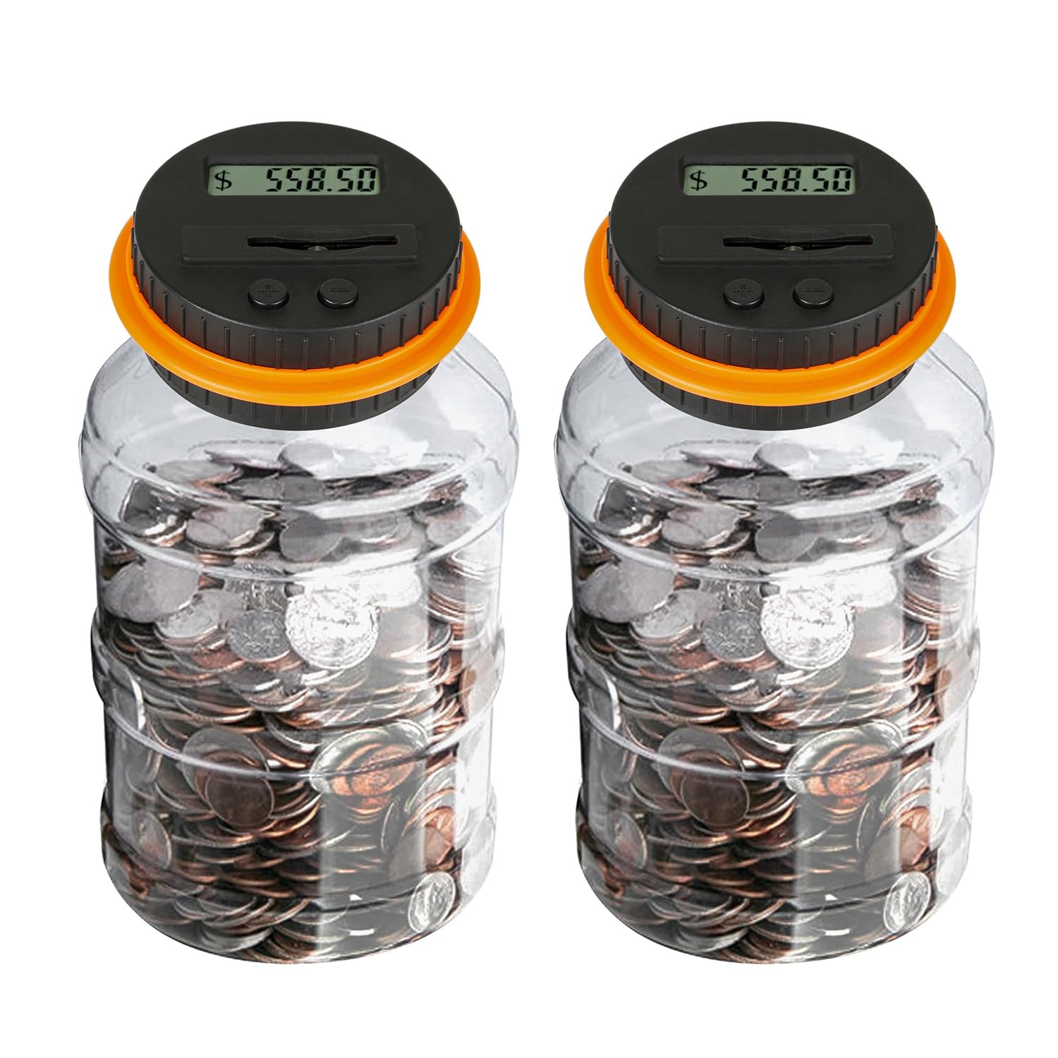 Snapklik.com : Qiekaka Digital Coin Counter, Piggy Bank For Adults ...