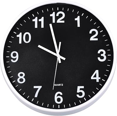 Amazon.com: Skilcraft AbilityOne Radio-Controlled Atomic Wall Clock ...
