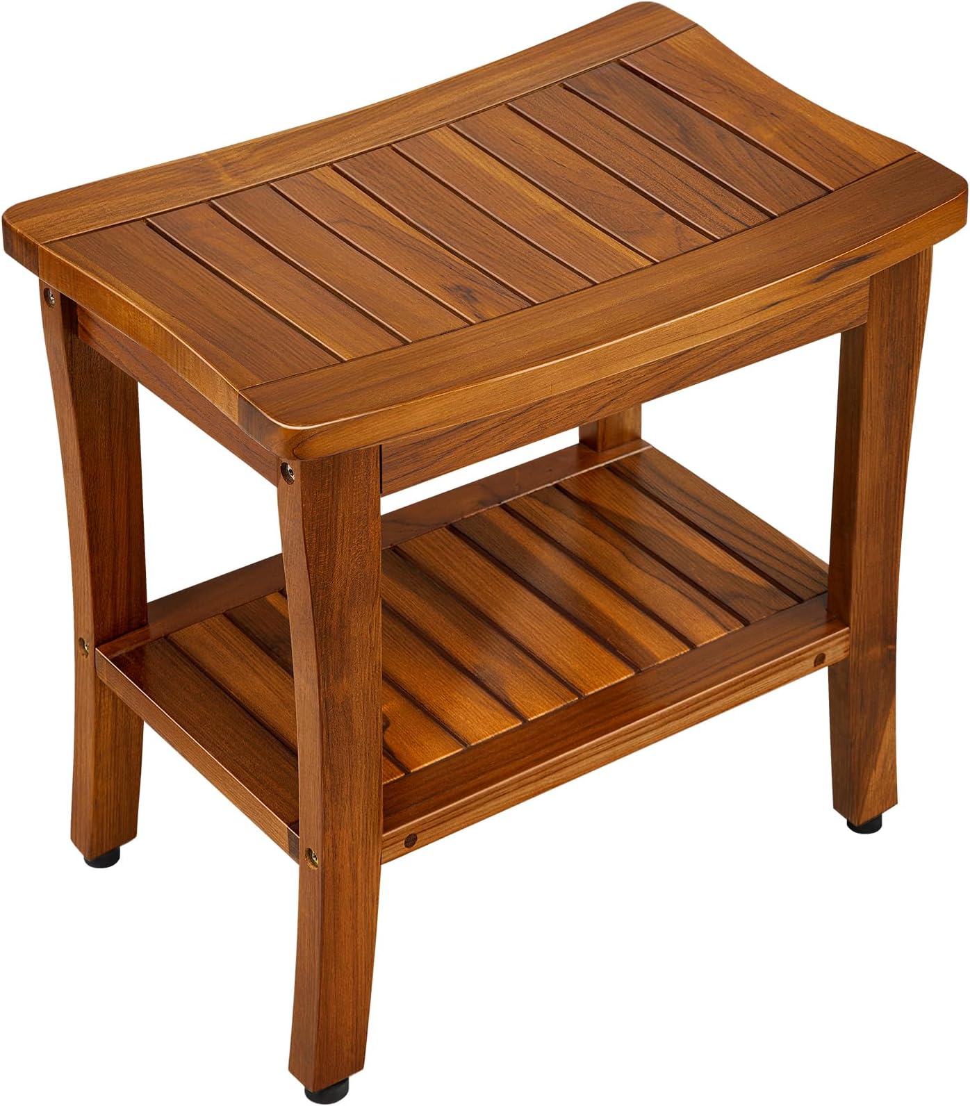 Amazon.com: TEAKMAMA Teak Shower Bench 18” Shower Benches for Inside ...