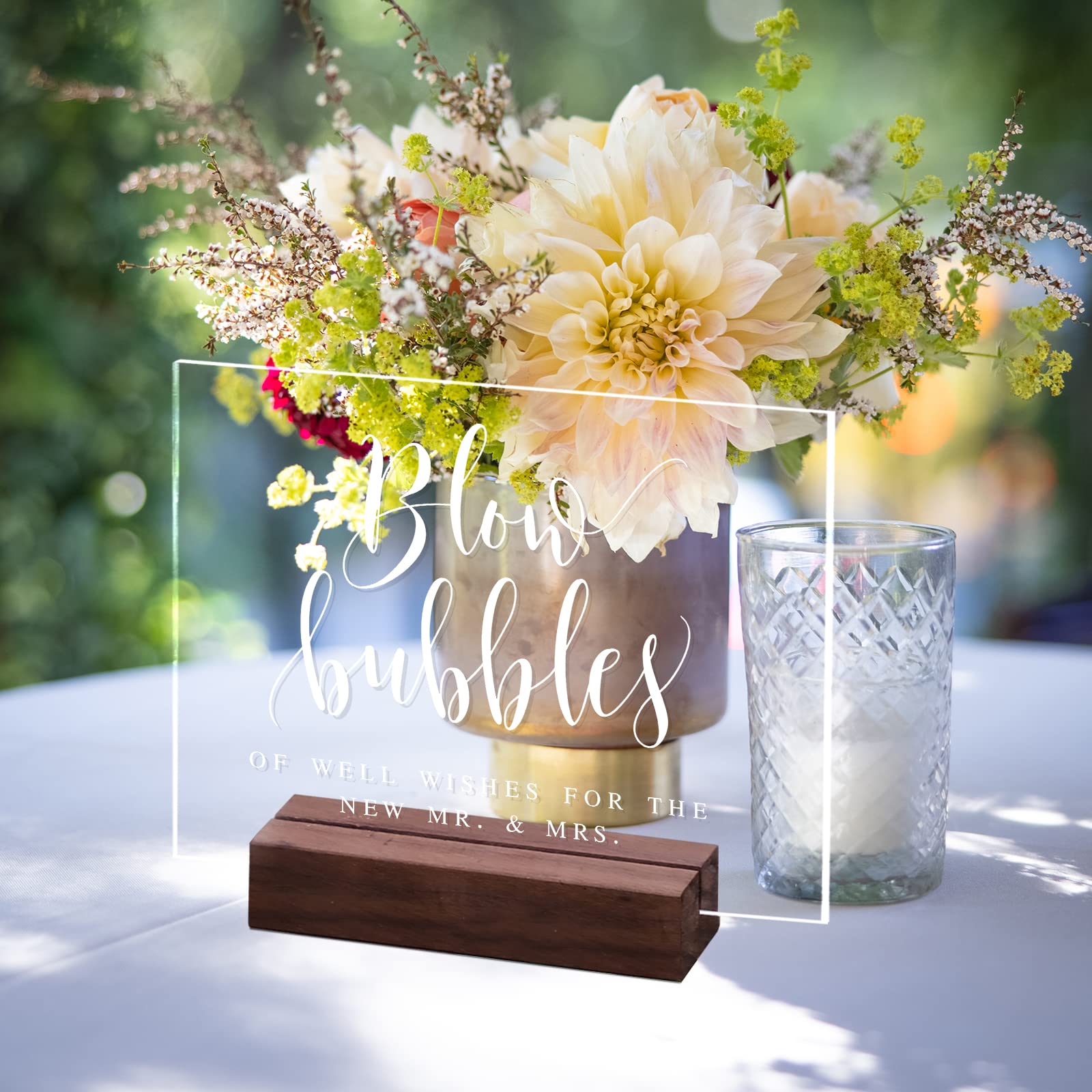 Bubble Holders Wedding