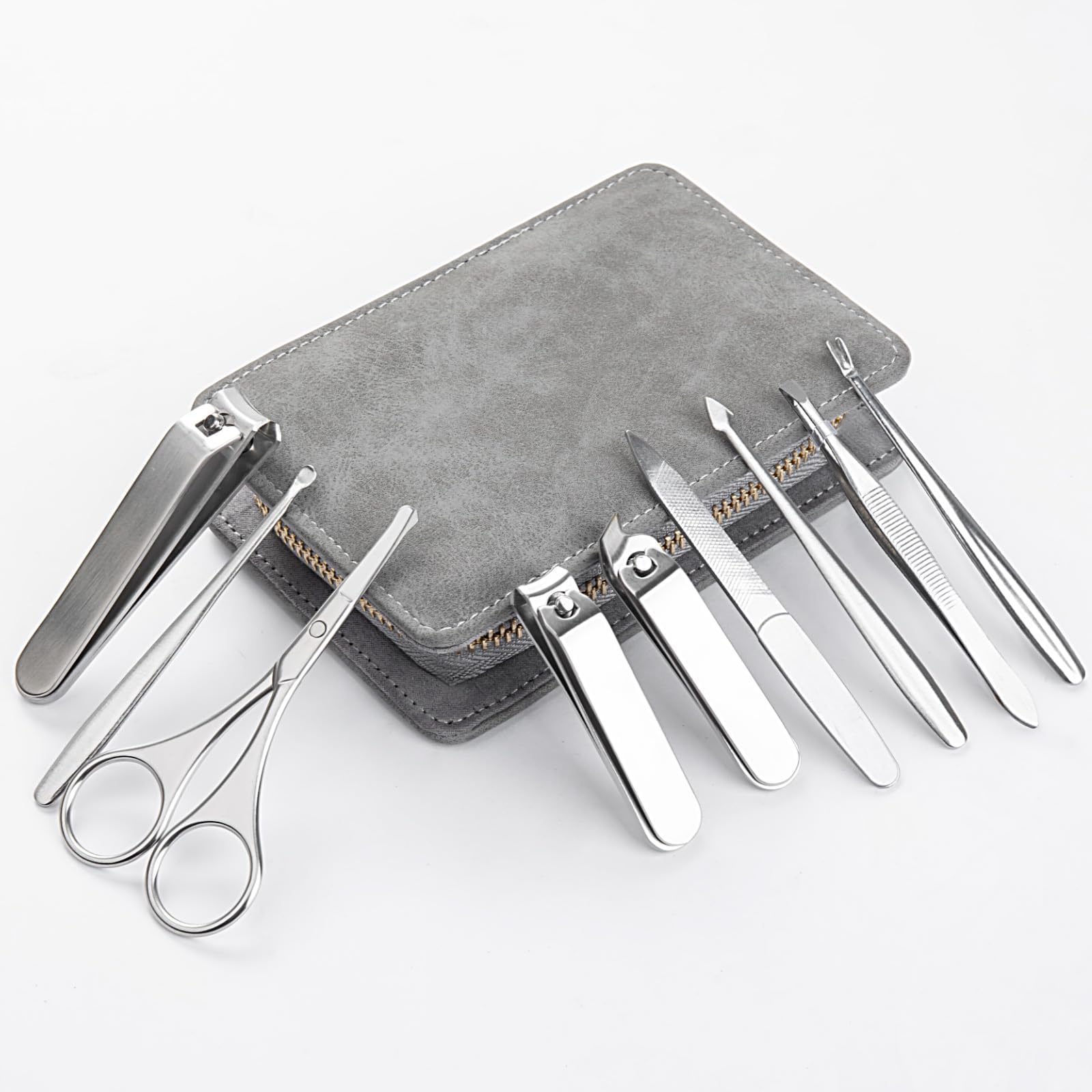 Amazon.com: Manicure Set Nail Clippers Pedicure Kit -12 Pieces ...