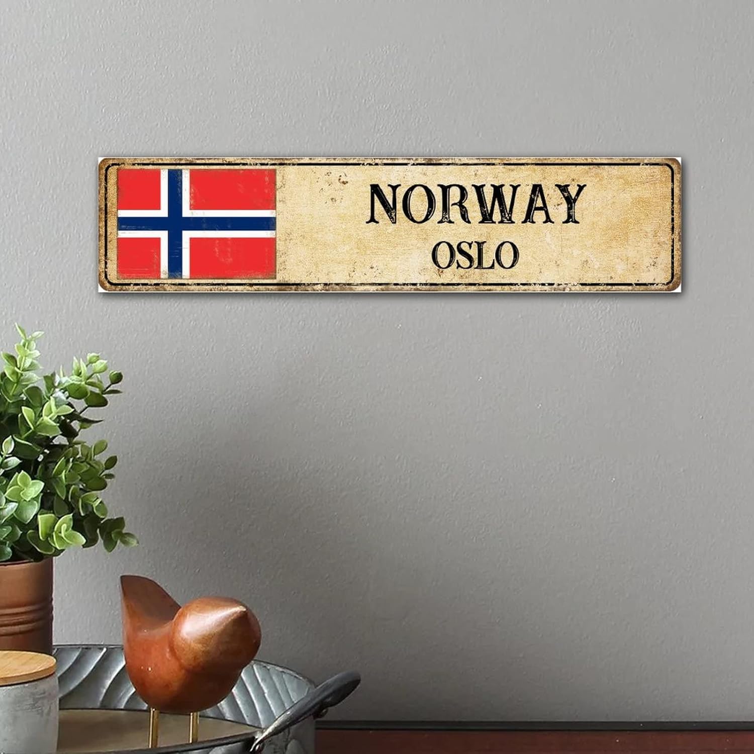 Amazon.com: Personalized Signs National Flag Personalized Farmhouse ...