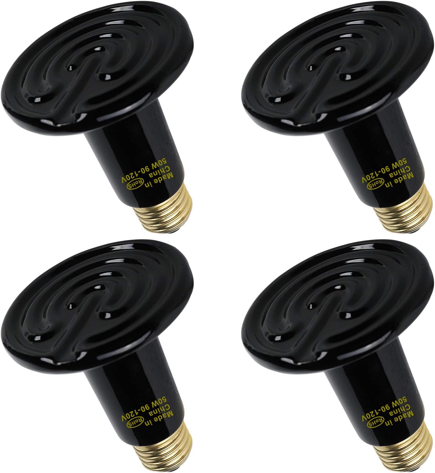 Amazon.com: 250W Reptile Heat Lamp Pet Infrared Ceramic Heater Emitter ...