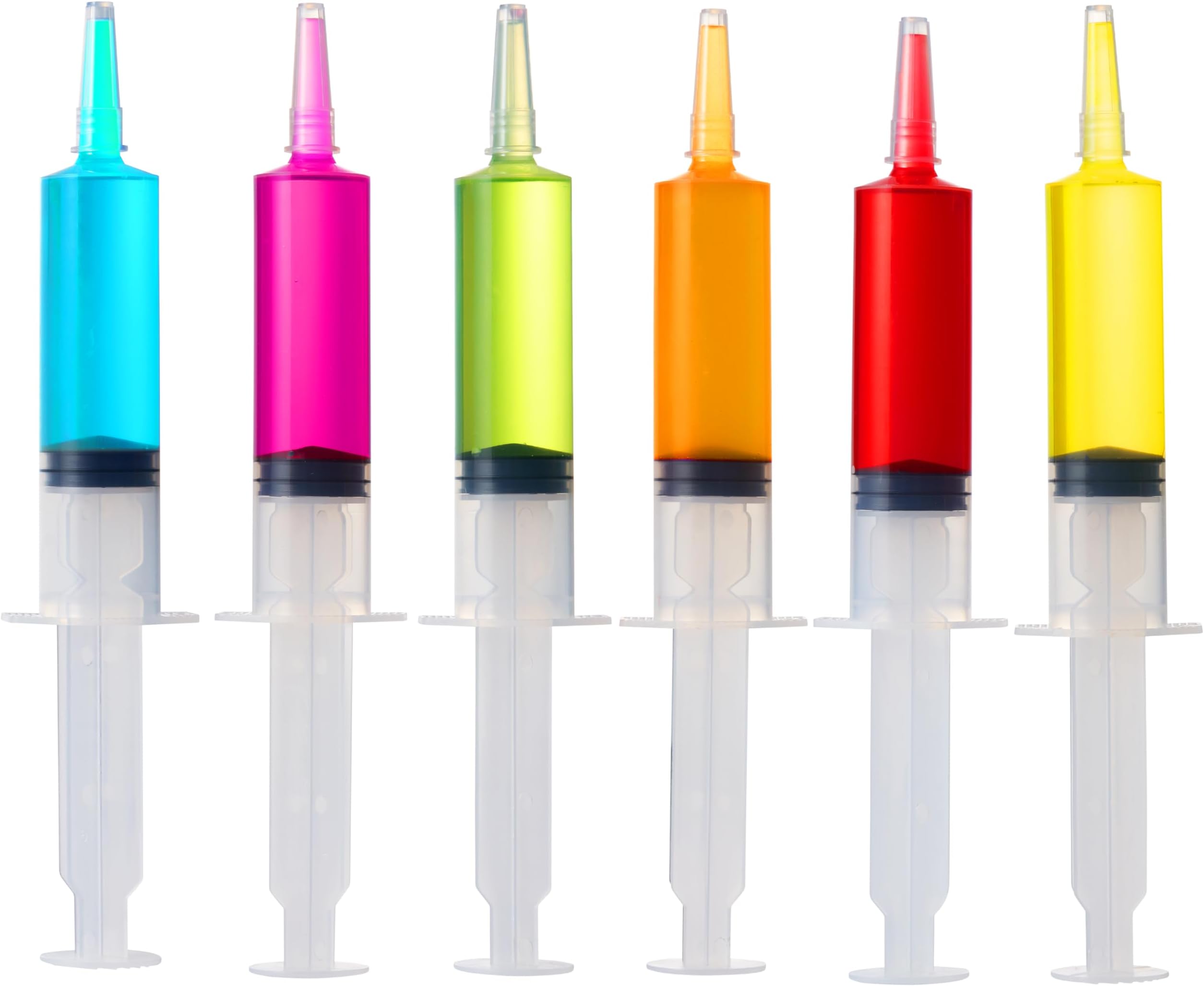 Amazon.com: THE TWIDDLERS 50 Large Reusable Novelty Jello Shot Syringes ...