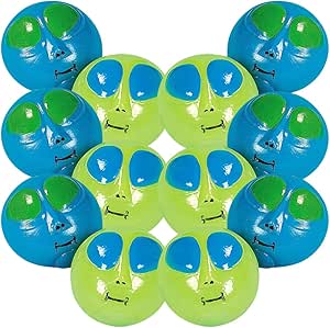 Amazon.com: Fun Express Alien Sticky Splat Balls : Toys & Games