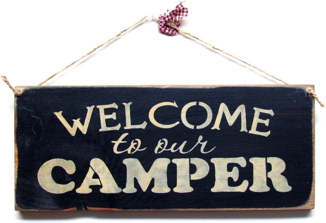 Amazon.com: Wooden Rv Sign/Welcome to Our Camper : Home & Kitchen
