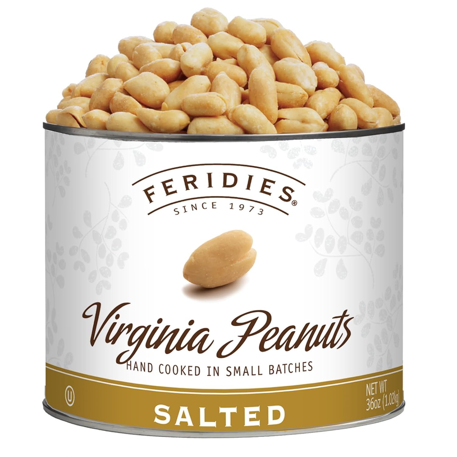 Amazon.com : FERIDIES Extra Large Gourmet Virginia Salted Peanuts ...