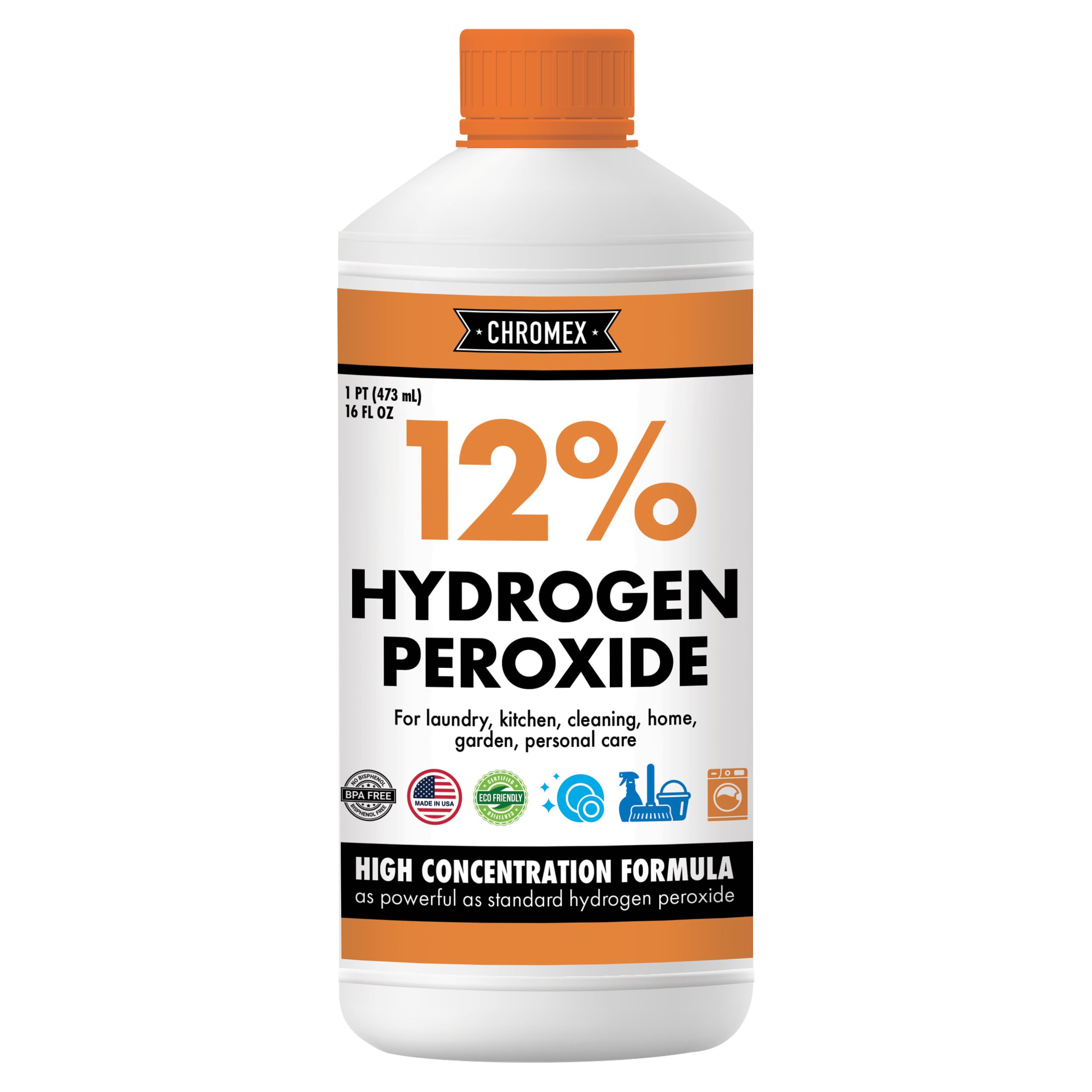 Snapklik.com : Hydrogen Peroxide 12 Percent Food Grade, 4x Power ...