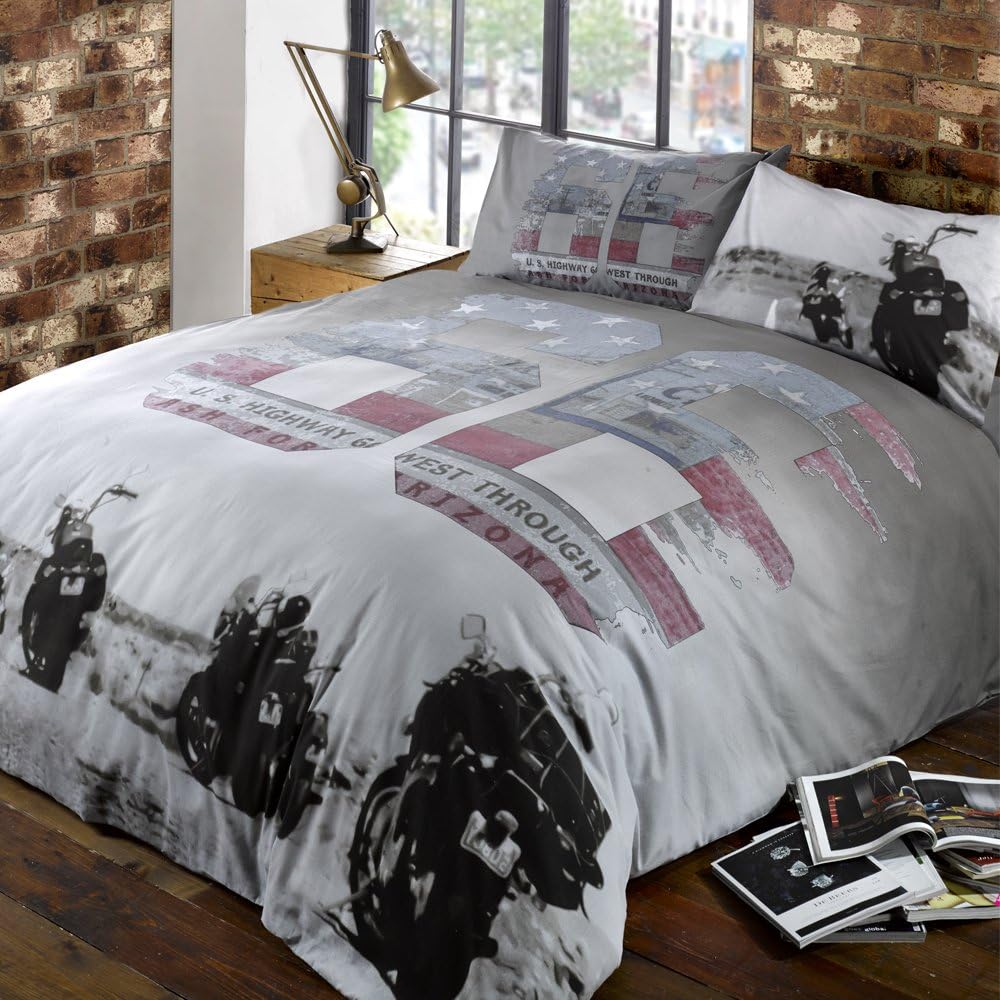 Amazon.com: Route 66 Duvet Cover Set - Single (114412666) : Everything Else