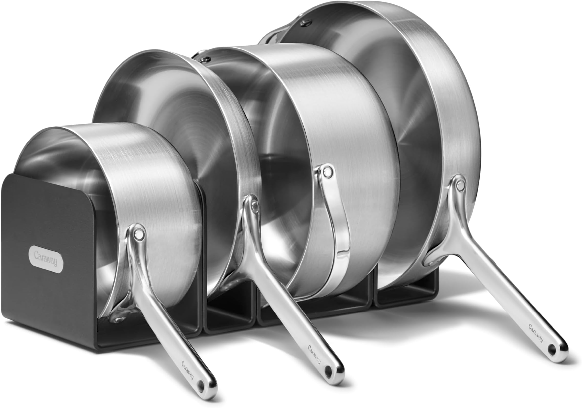 Amazon.com: Karaca Alaz 8-Piece Steel Cooking Pot Set with Storage Bowl ...