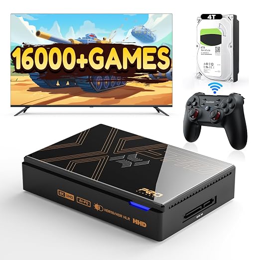 Amazon.com: Kinhank Super Console X5 PRO Retro Gaming Console with ...