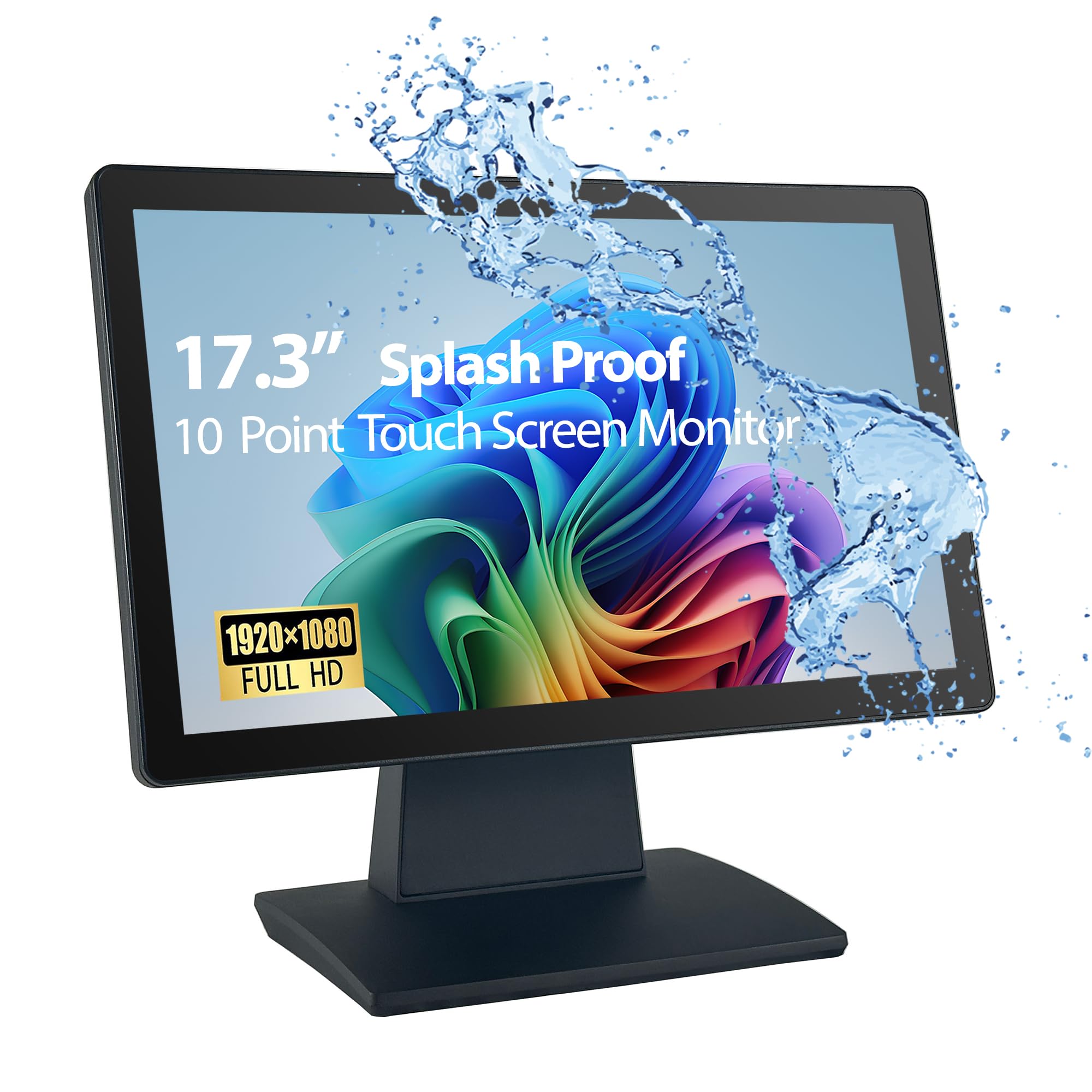 Amazon.com: ANGEL POS Commercial Grade 17.3 Inch 1920 x 1080 FHD ...