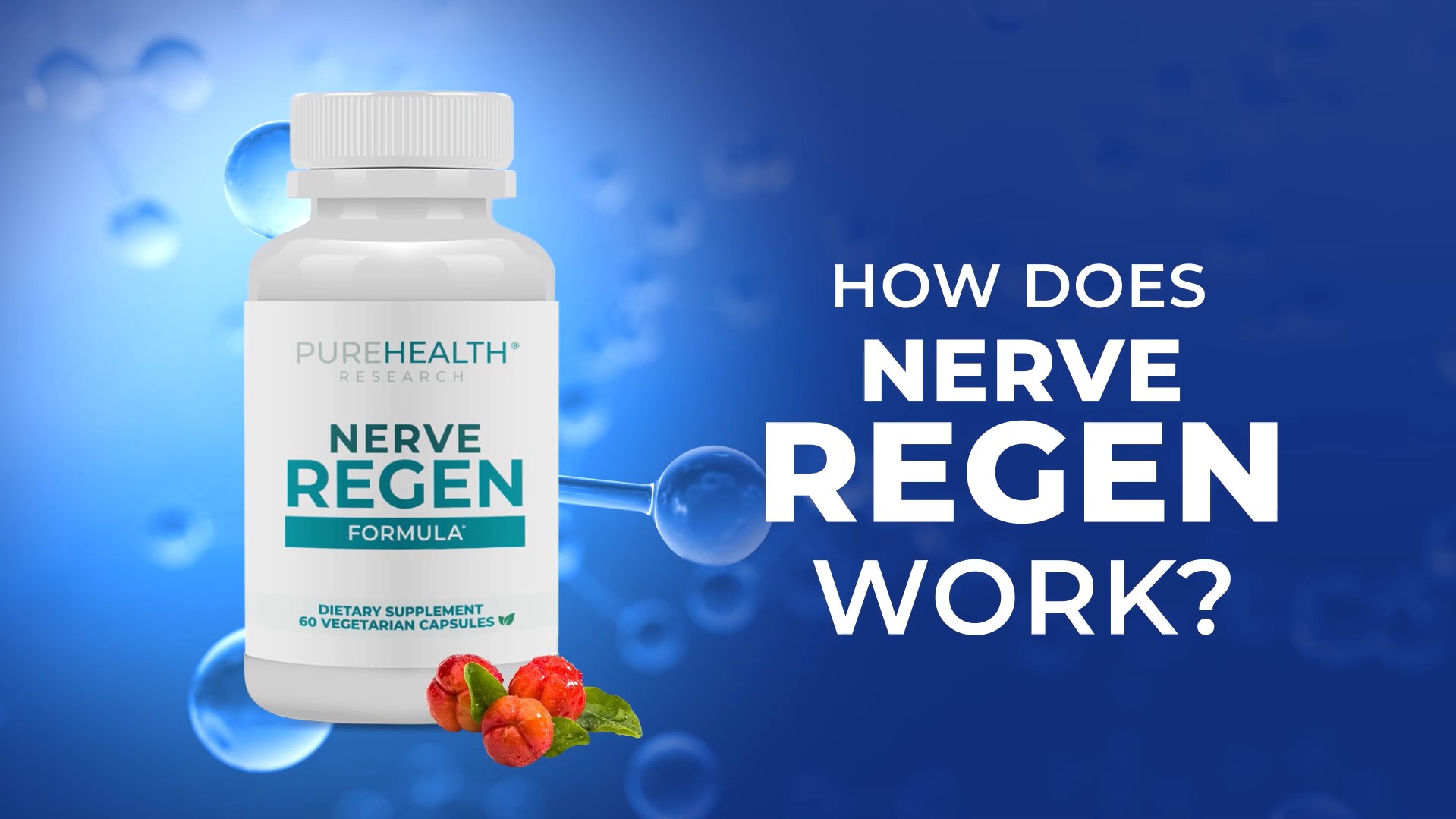 Watch Nerve Regen Formula for Nerve Pain Relief on Amazon Live