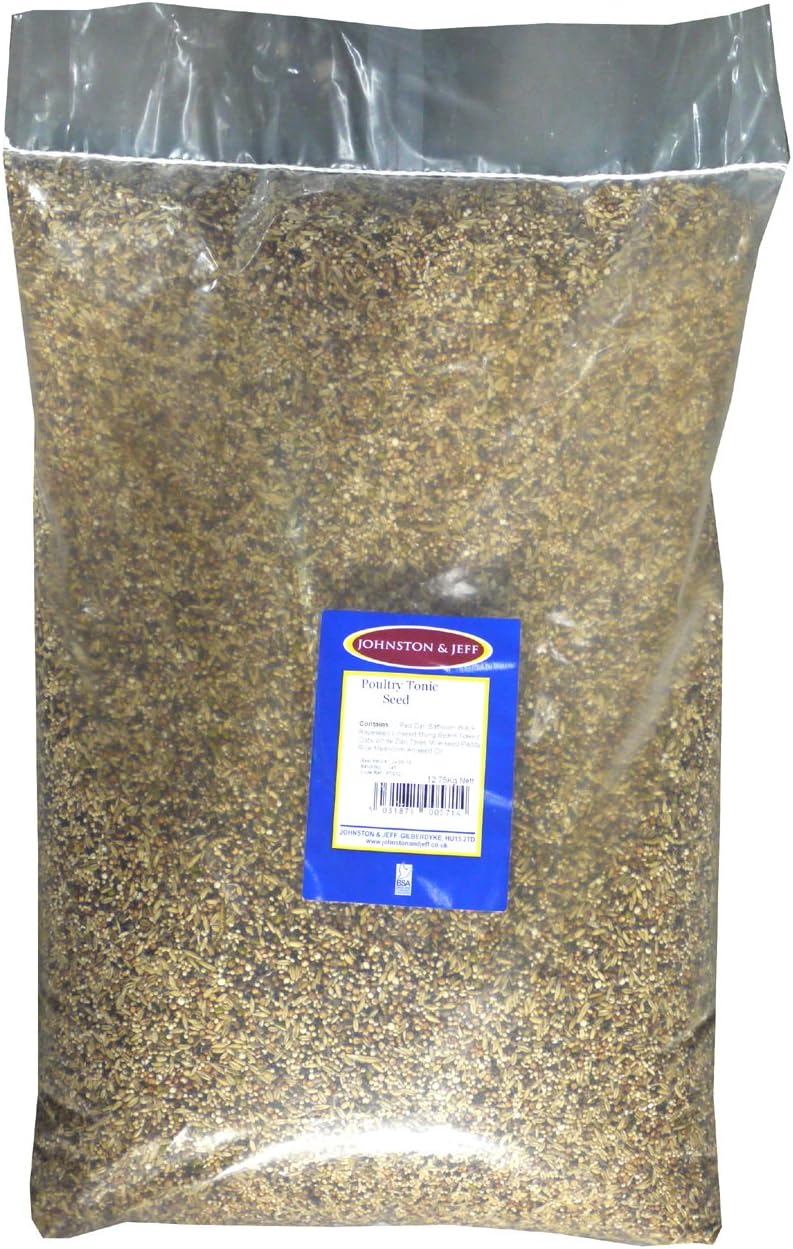 Johnston & Jeff Poultry Seeds - 12.75kg, clear : Amazon.co.uk: Garden