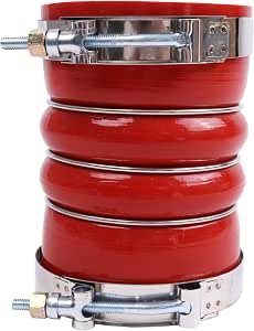 WQSING D50-6039 - Enfriador de aire de 4 x 6 pulgadas, manguera joroba ...