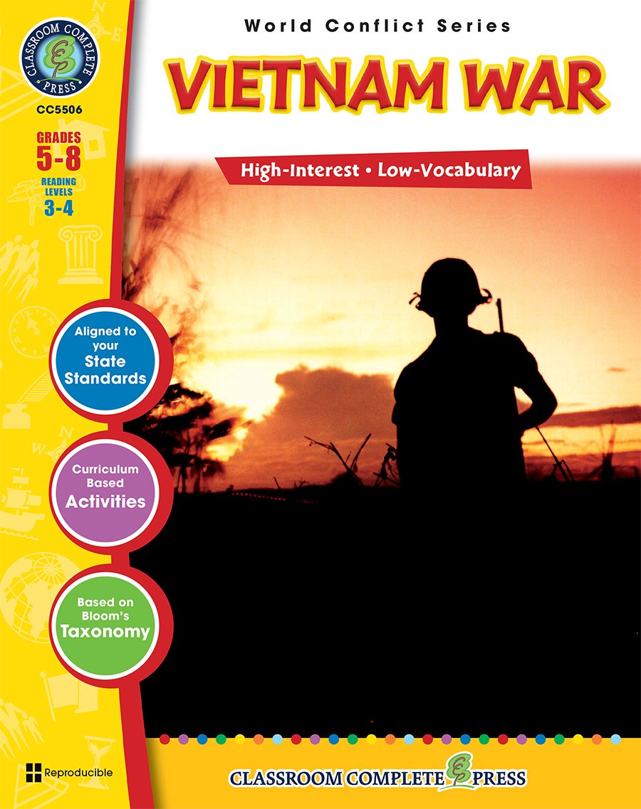 Amazon.com: Vietnam War Gr. 5-8 - Classroom Complete Press (World ...