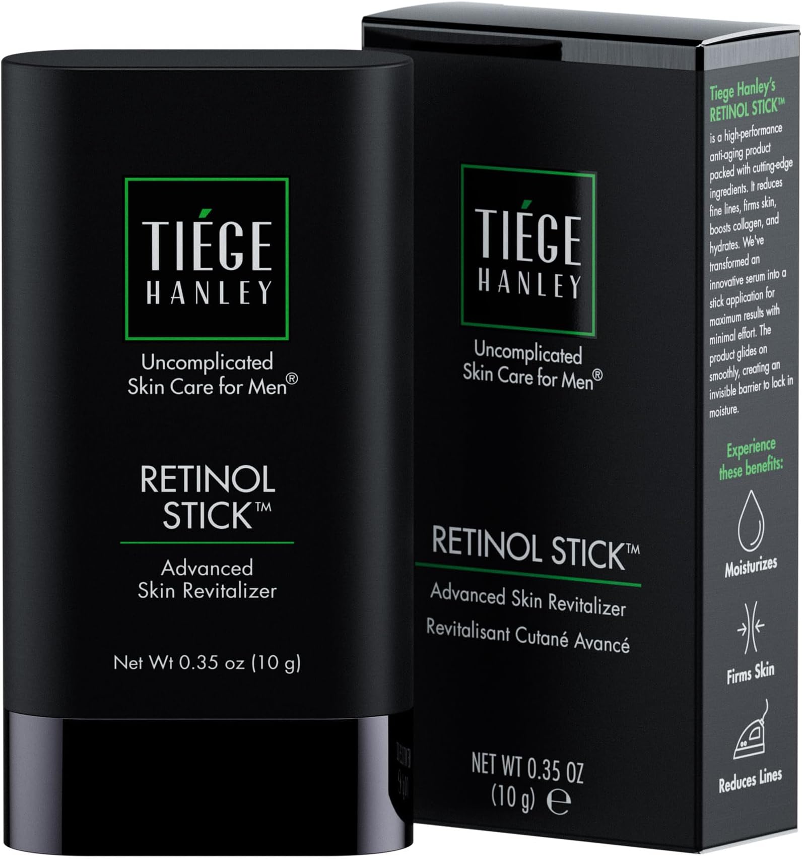 Amazon.com: Tiege Hanley Retinol Stick for Men - Anti-Aging Retinol ...