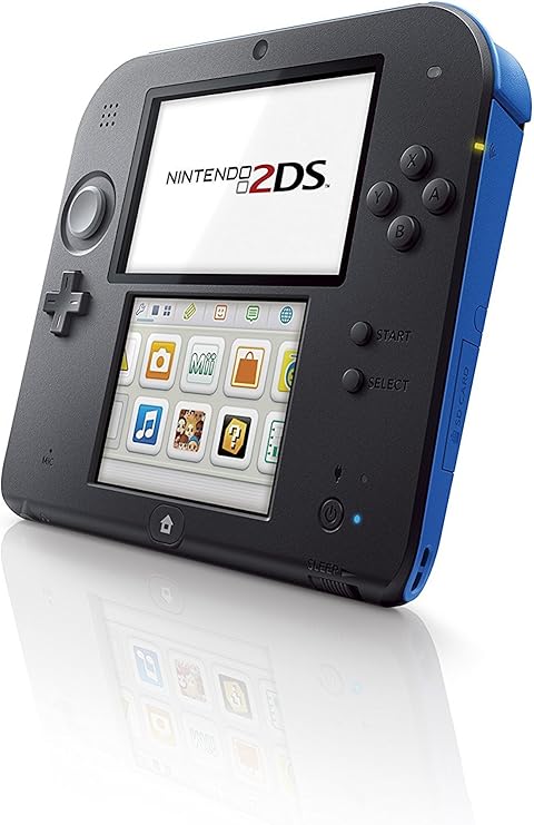 Nintendo 2DS Electric Blue system with wireless connectivity