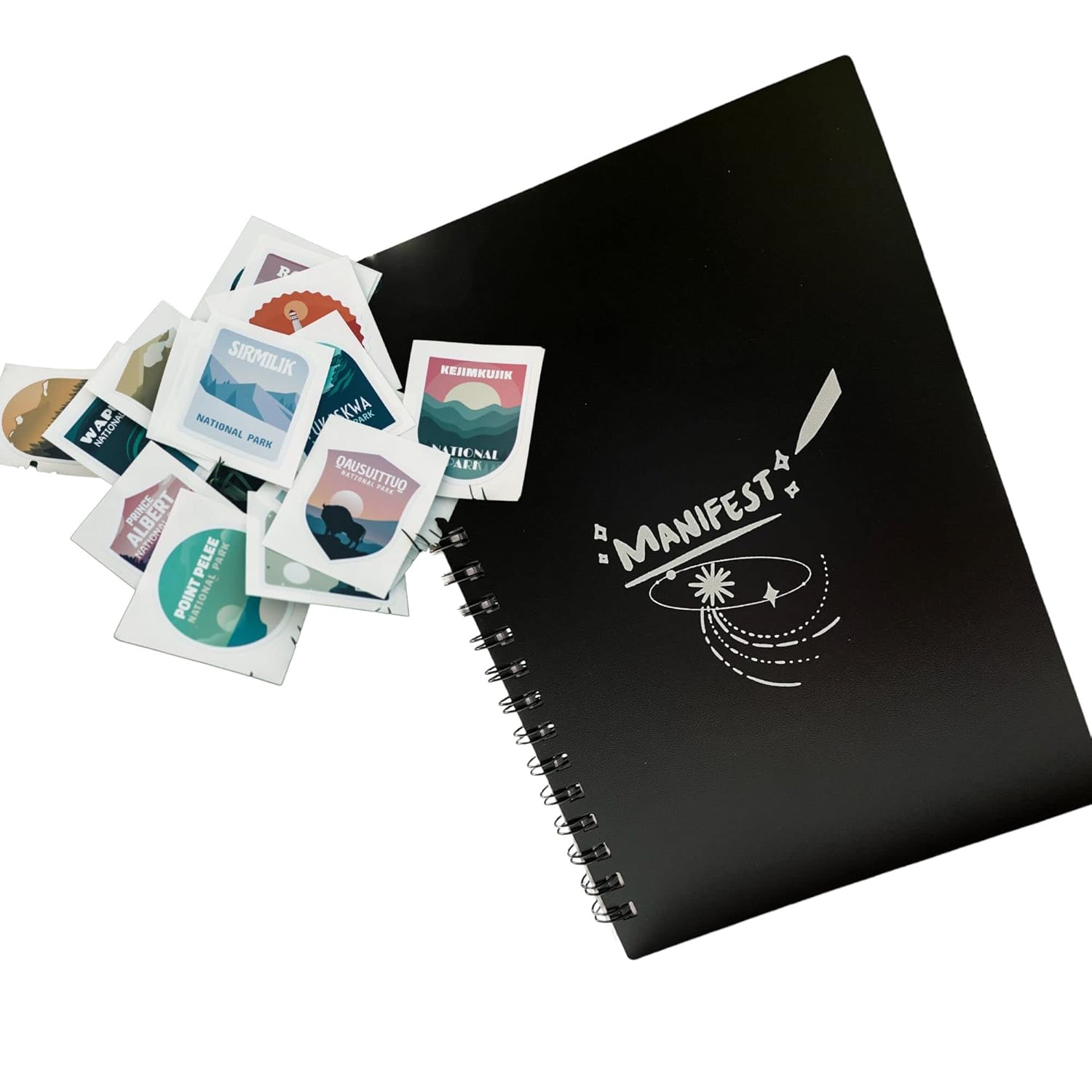 Manifest journal (black) to make your manifestations come true faster ...